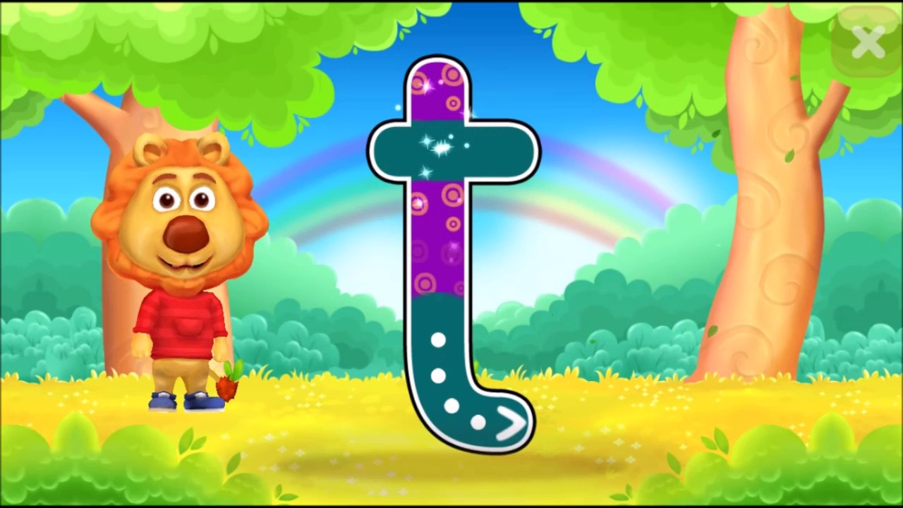 abc learning | Learn how to write ABC English with the lion teacher ...