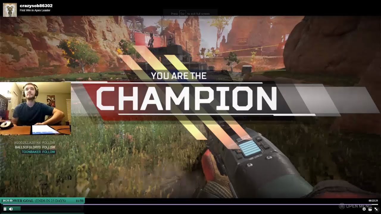 First win Apex Legends - YouTube