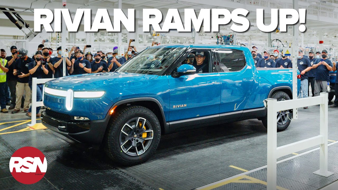 Rivian production FIRES UP: Ready for EV pickups? - YouTube