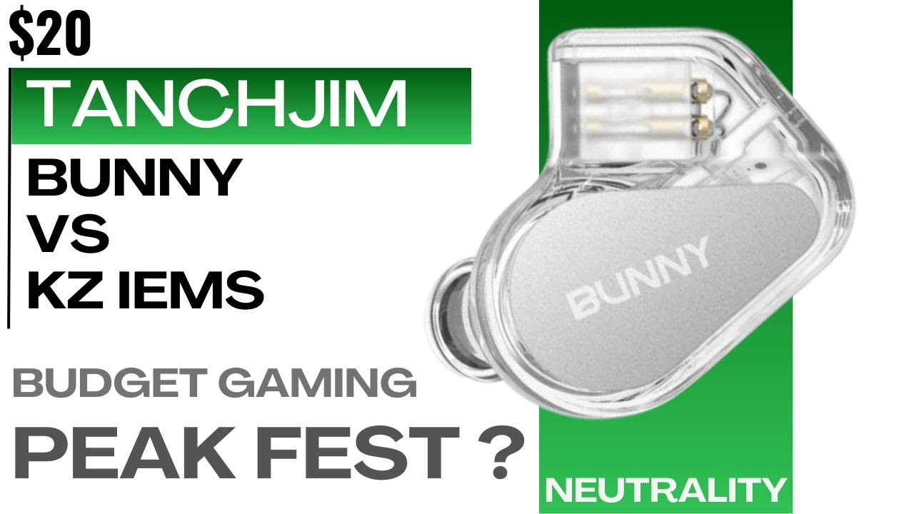 TANCHJIM Bunny - Review | Best IEM under $20 ? Driver Quality & Chamber ...