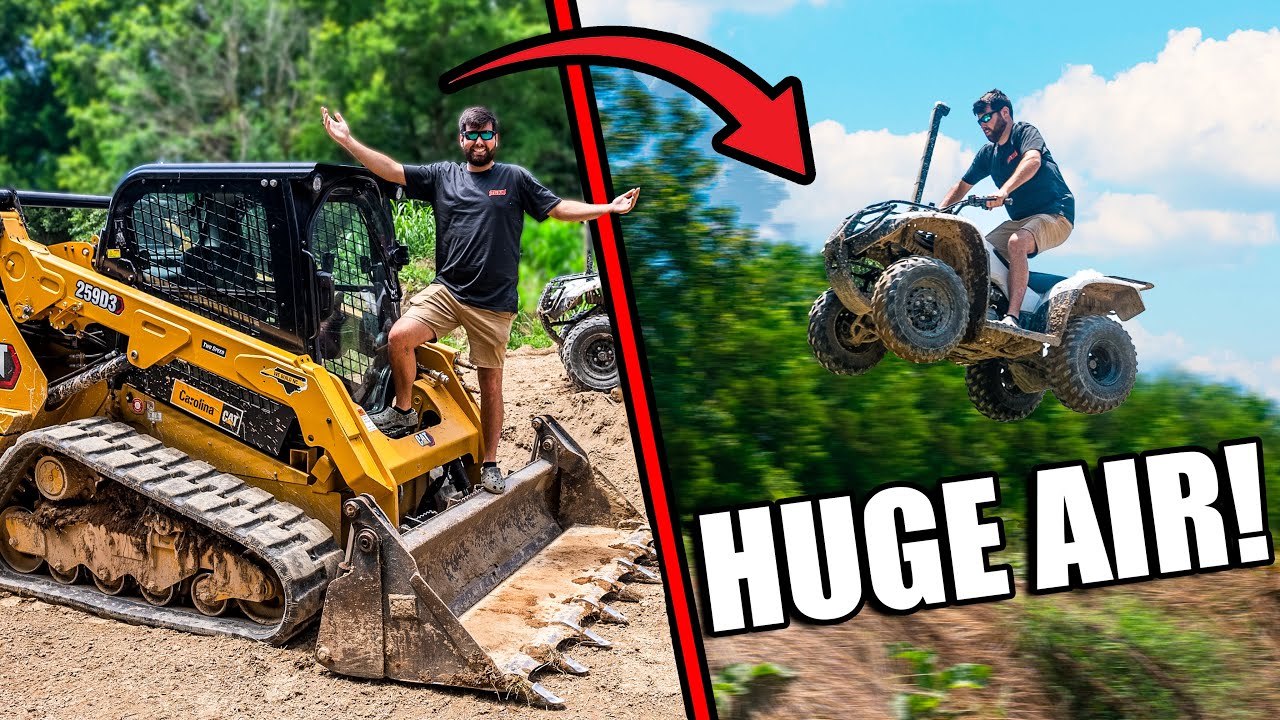 We BUILT a Four-Wheeler TRACK! (BACKYARD RACING) - YouTube