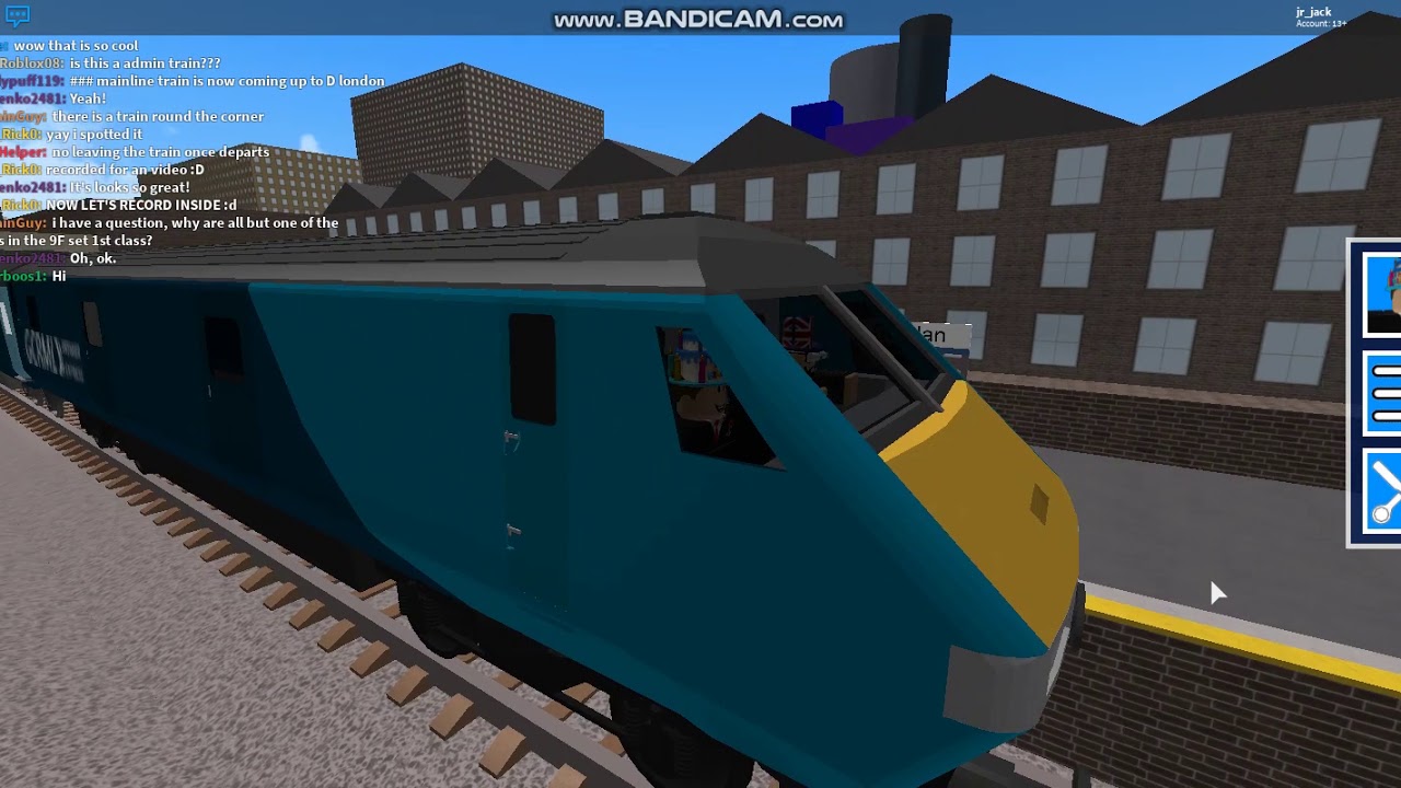 GCR Roblox | A cab ride in the unadded DVT & class 67 - YouTube