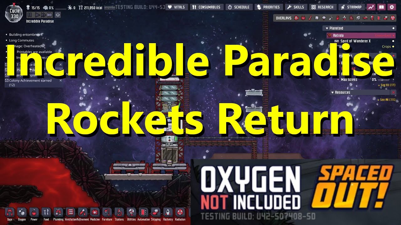 Rockets are Back. More Magma Power Incredible Paradise Ep 10 Oxygen Not ...