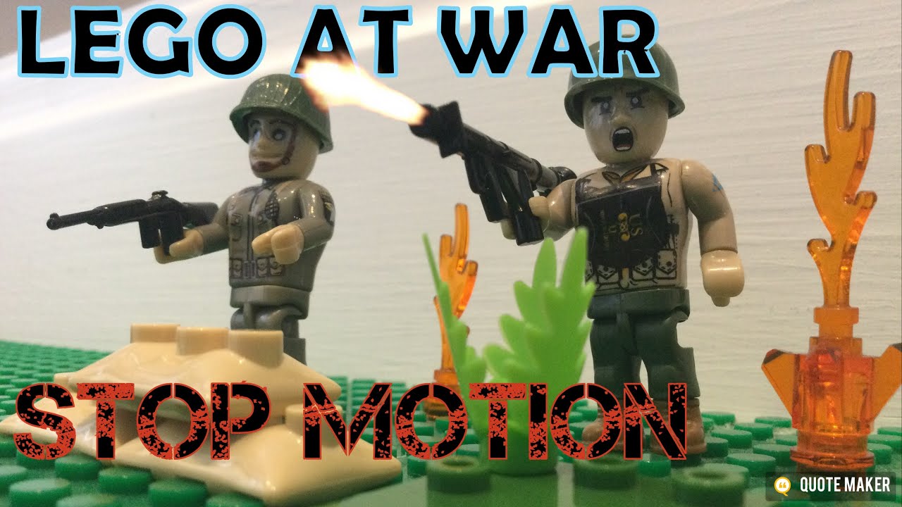 Lego at War! │ Lego Cobi Battle Stop Motion Animation War # ...