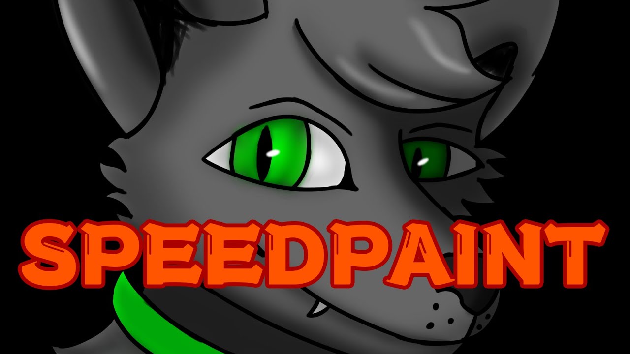 art raffle pic for gassy wolf #Speedpaint - YouTube