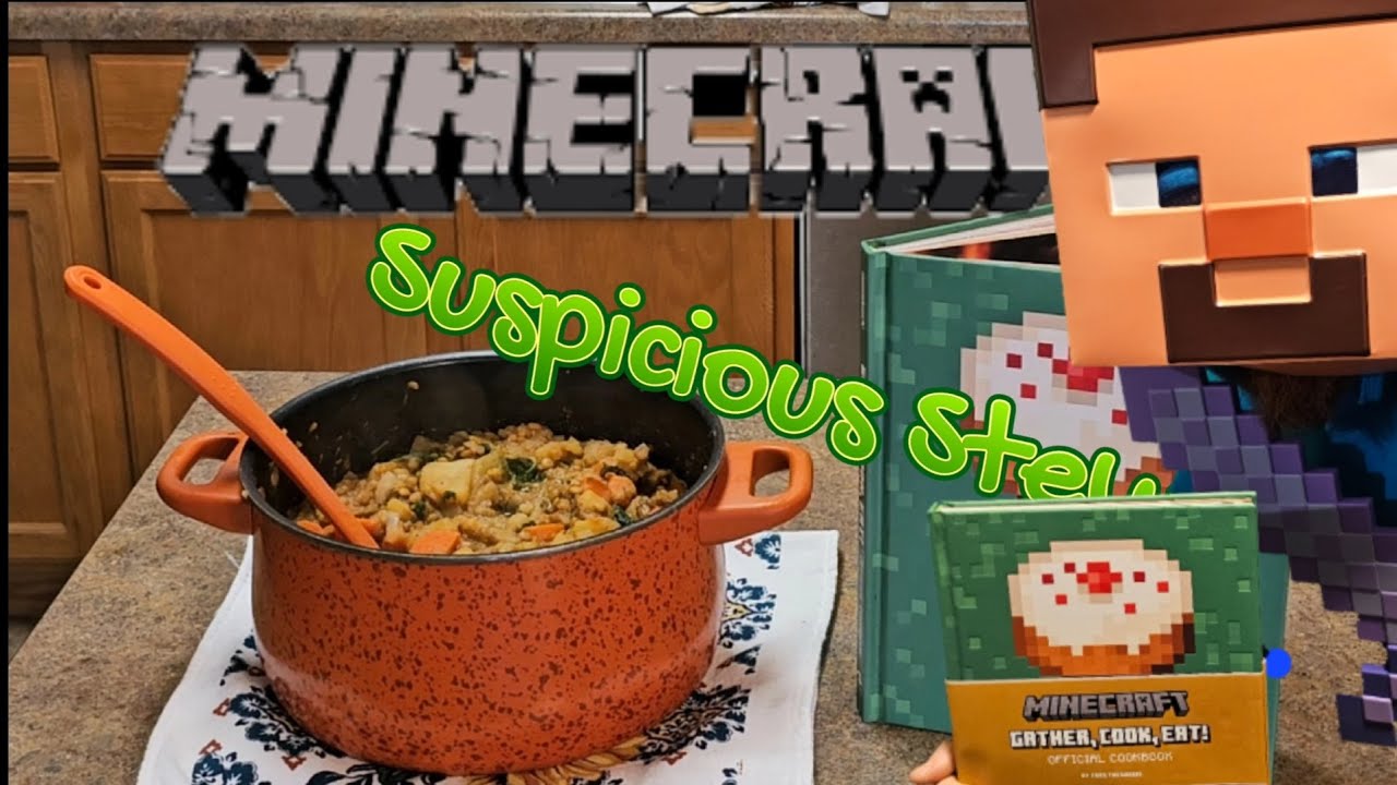 SUSPICIOUS STEW from MINECRAFT! #cooking #minecraft #food - YouTube