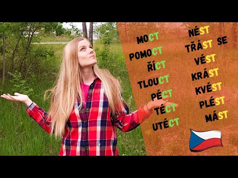 Don't Get Intimidated by These Czech Verbs 🤗 (-CT, -ST Endings)