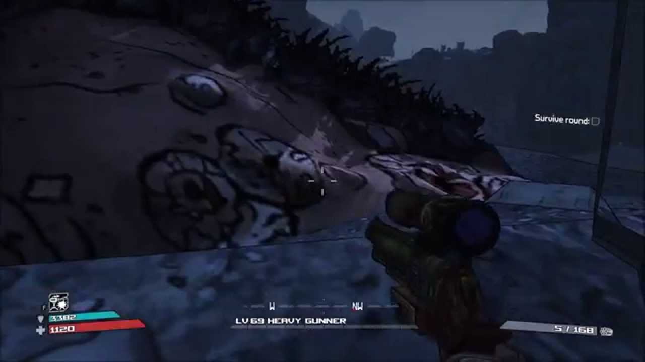 Borderlands: GLITCH GUIDE / Out of Map - Skag Gully!! - YouTube