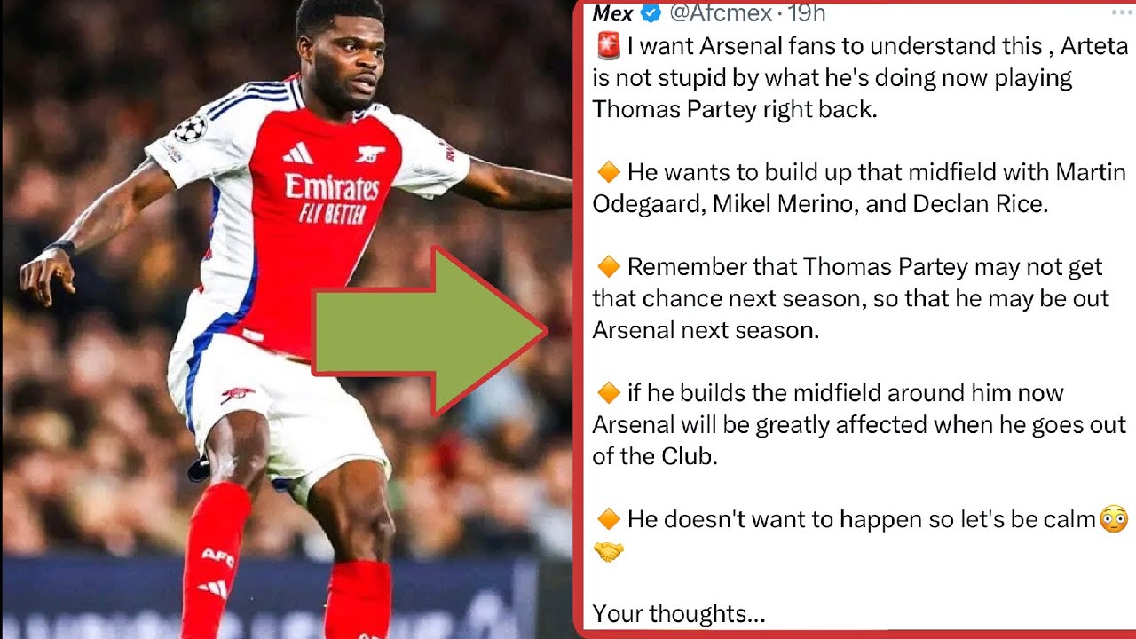 Partey as A Right-back | Fazing out Partey lol 😂 - YouTube