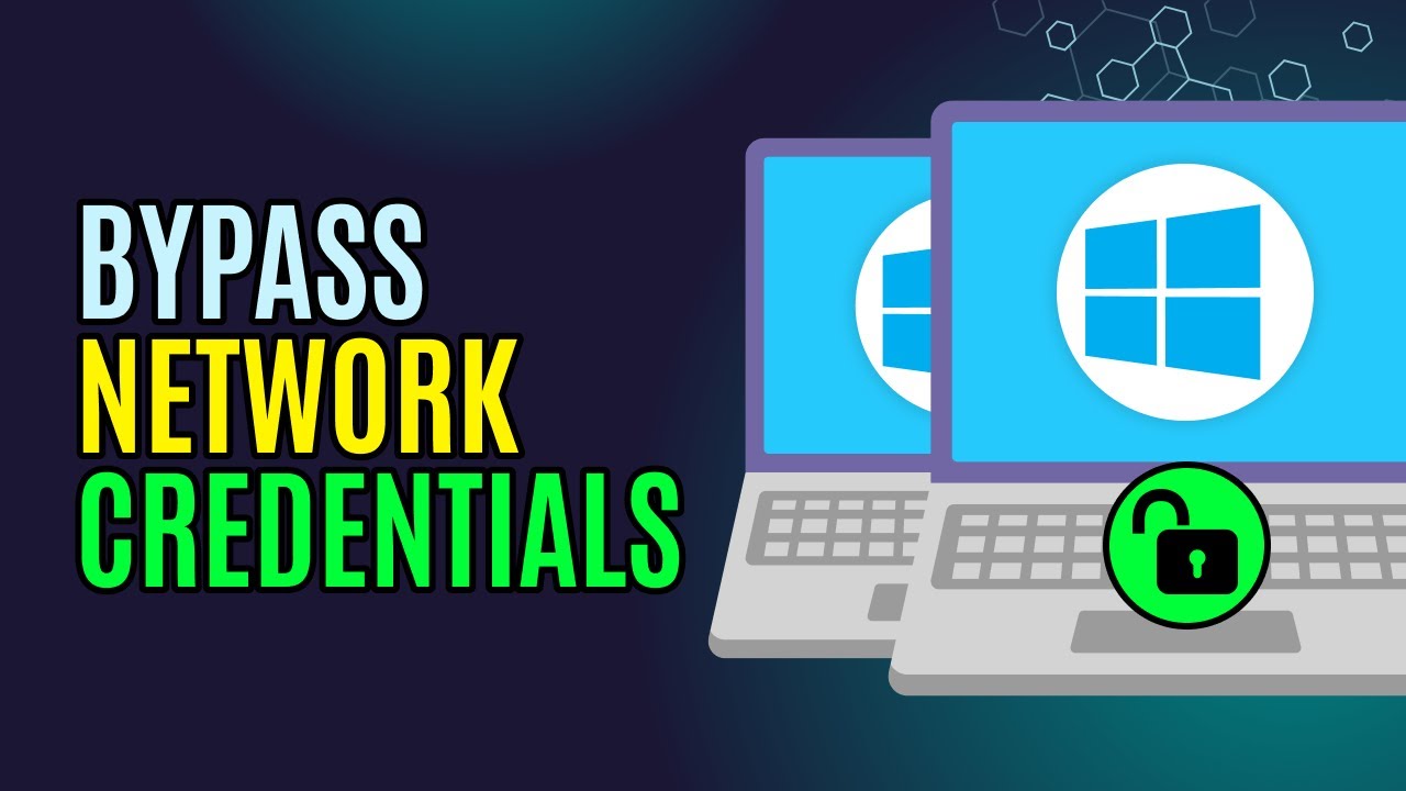 How to Fix Windows Security Enter Network Credentials Error [FULL GUIDE] - YouTube