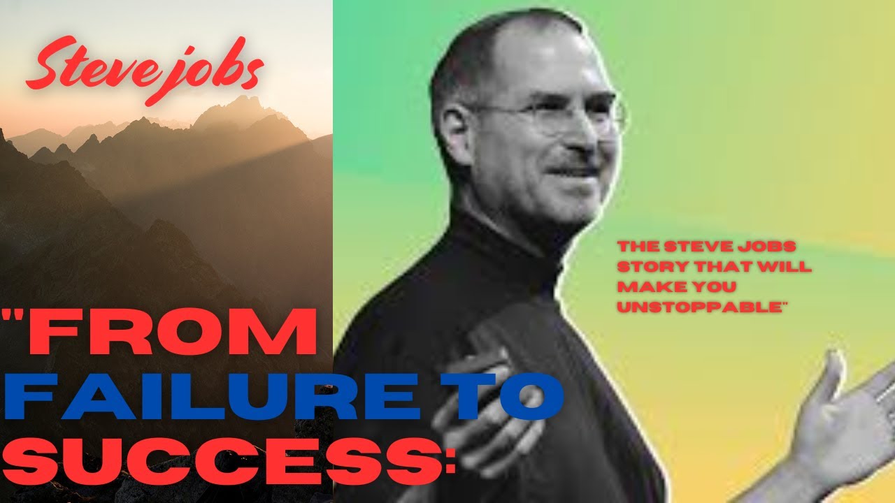 Steve Jobs Former CEO of Apple "From Failure to Success:– Motivation ...