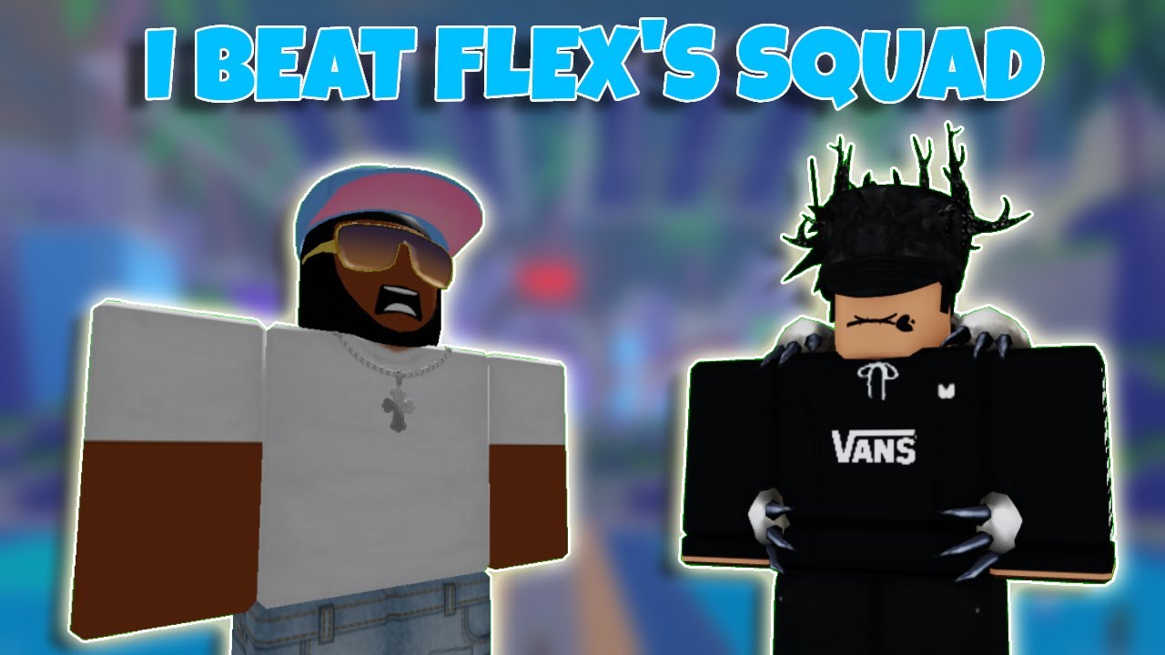 I Beat FlexPlayz Squads In Hoopz - YouTube