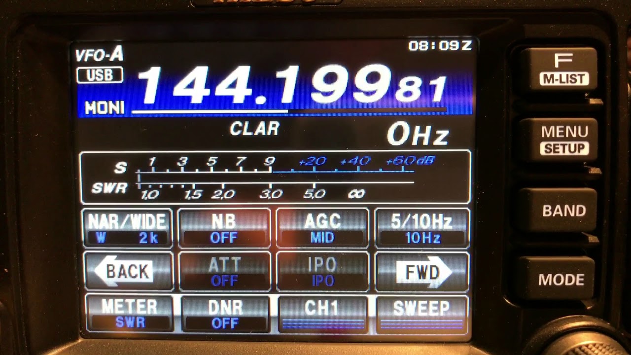 Yaesu FT-991 on 2m SSB - YouTube