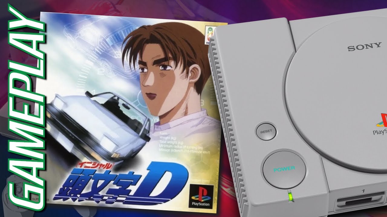 Initial D PS1 Gameplay - PS1 Drift Racing Game - YouTube