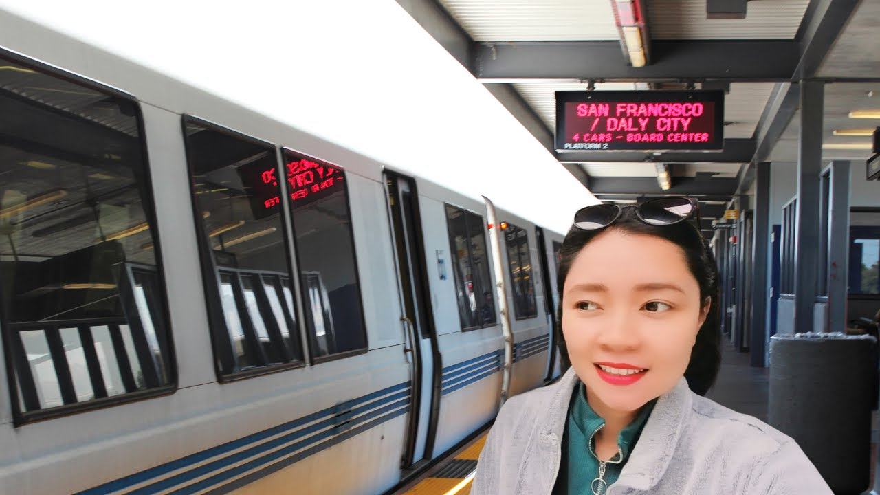 How to Use the BART Train in CALIFORNIA - YouTube