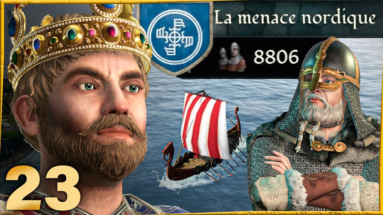 Une Grande Invasion Viking au pire moment ! | CK3 Auvergnité #23 - YouTube