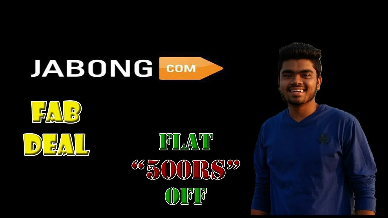 FLAT "RS.500" DISCOUNT ON JABONG; GET IT ON DEAL MASTERS....(JABONG ...
