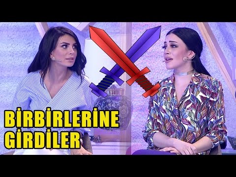 Simay ve Gamze Yorumu Yapmayı Bırakıp Birbirine Girdi!