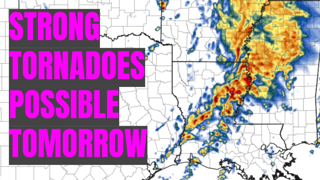Tornadoes Possible Tomorrow Across The Southern US | Nov 20, 2023 ...