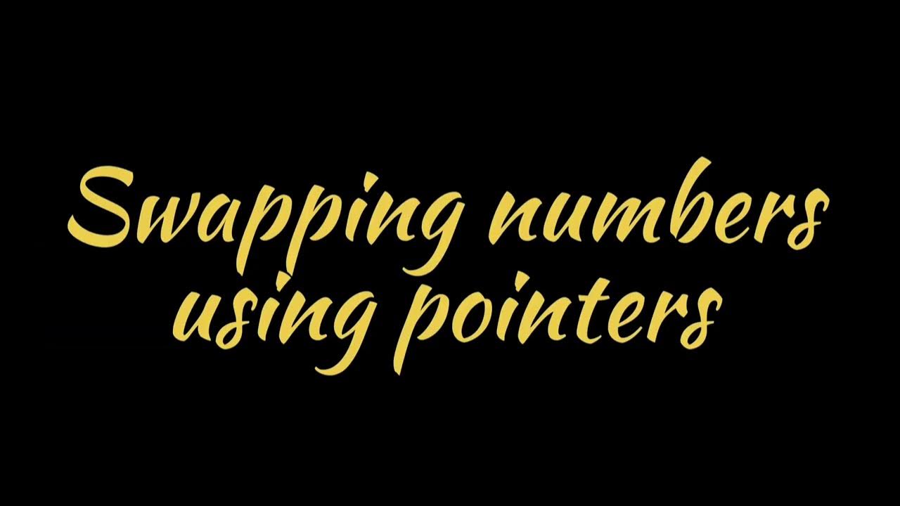 C Complete Pointer Codelearning Youtube