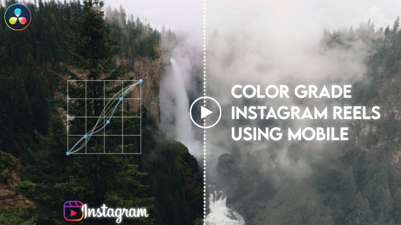 Instagram Reels color grading using Mobile - YouTube