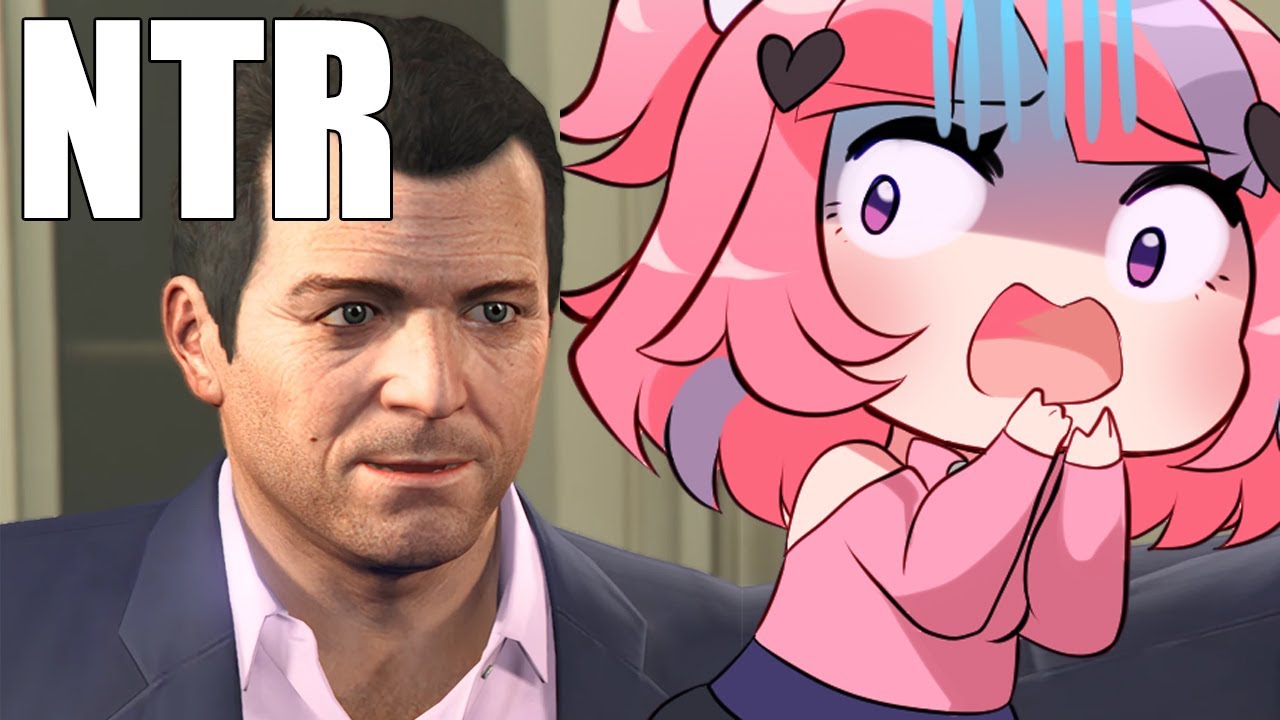 Ironmouse reacts to NTR commercial in GTA V - YouTube