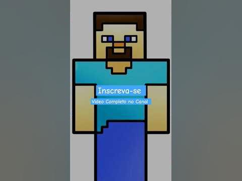 Como Desenhar o Steve do Minecraft #comodesenhar #viral #fortnite - YouTube