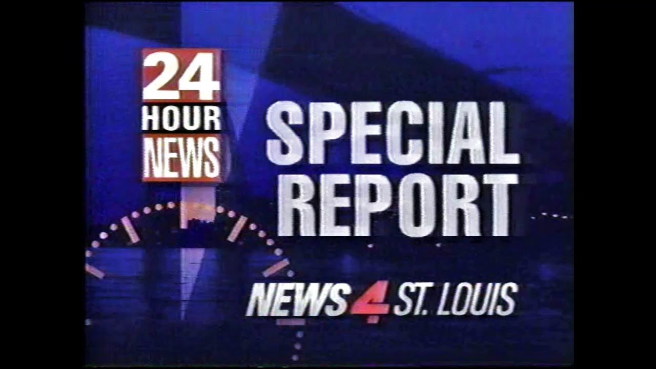 May 3, 1991 KMOV News update, promos, and teasers - YouTube