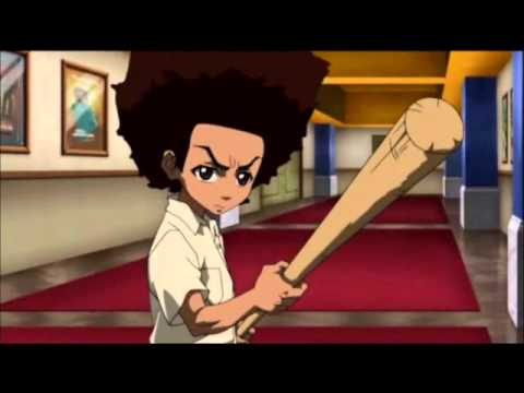 Boondocks - Huey Vs Ruckus Fight Song - The Beat Remix - YouTube