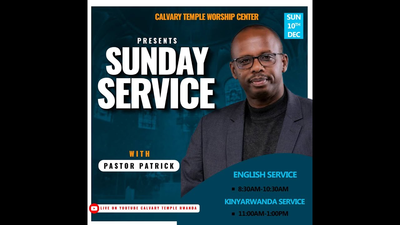 DEVELOPING WINNING ATTITUDE //10th.DEC.2023 //PASTOR PATRICK// - YouTube