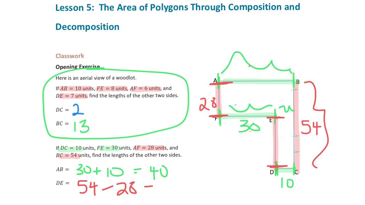 M6: EngageNY grade 6 Module 5 Lesson 5 - YouTube