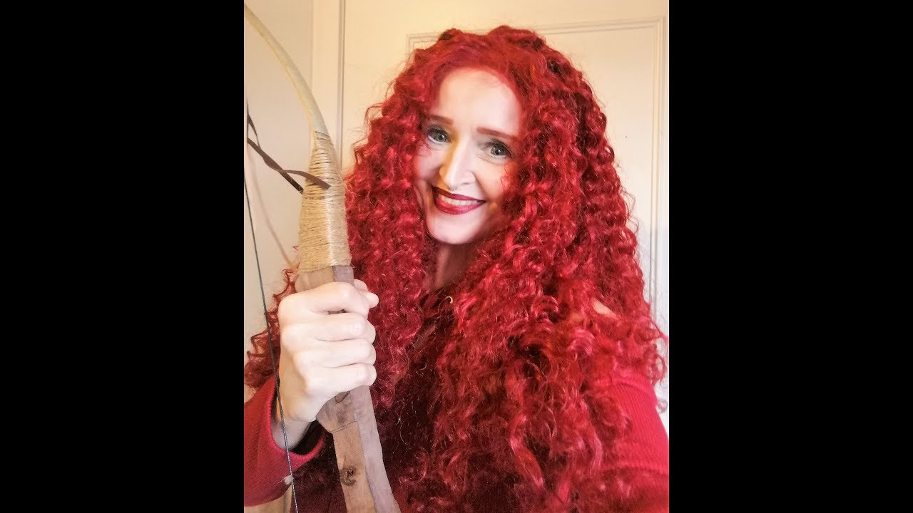 Merida from Brave to Festive Redhaired Partygirl Make-Up Tutorial - YouTube