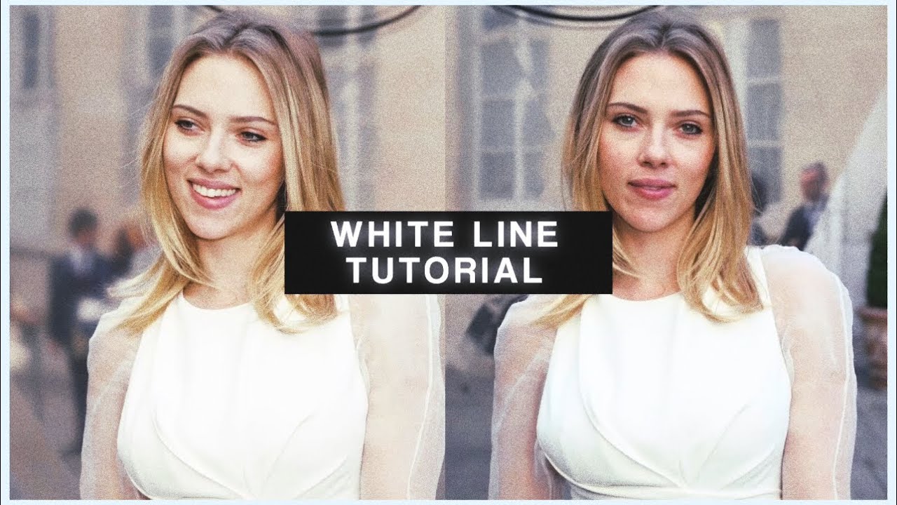 popular white line transition tutorial | video star - YouTube