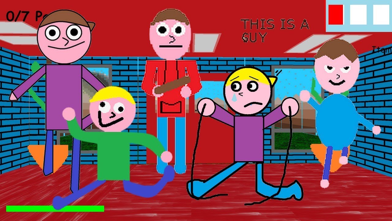 Tim's Basics in Learning your Times Tables - Baldi's Basics Mod - YouTube