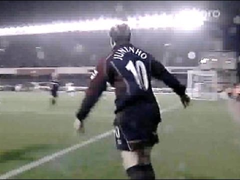 Arsenal v Middlesbrough 2003-04 LC SF 1L JUNINHO GOAL - YouTube