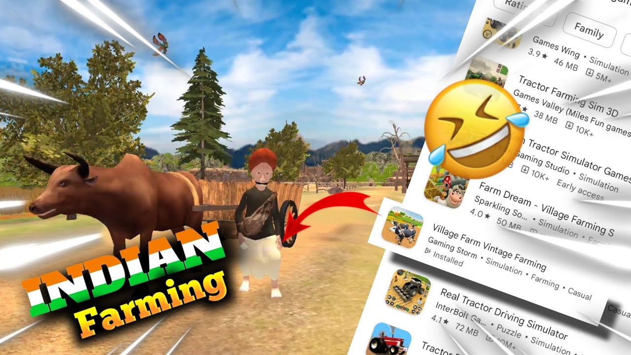 Trying 3 Indian Farming Games || MTank The Gamer - YouTube
