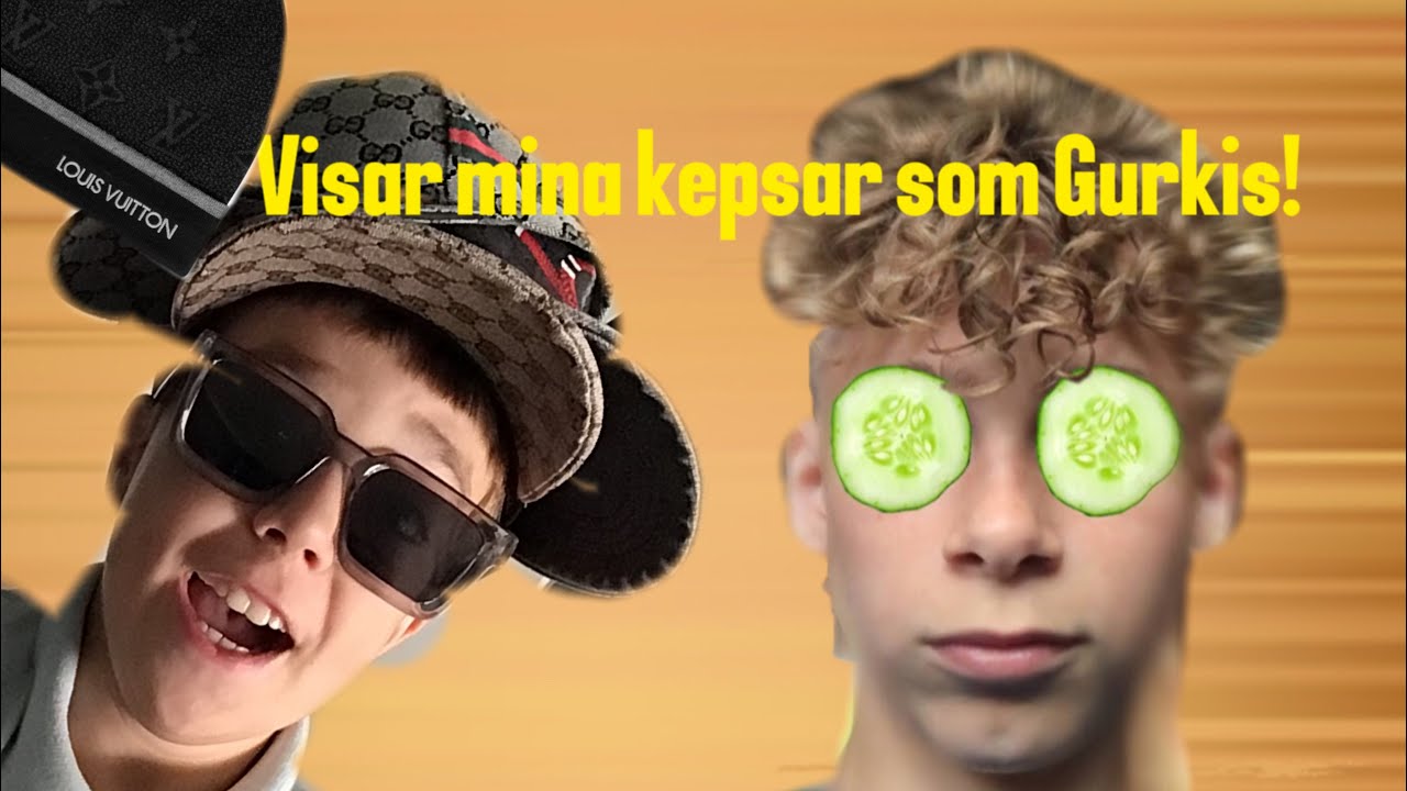 Visar mina kepsar som Gurkis / visar mitt rum - YouTube