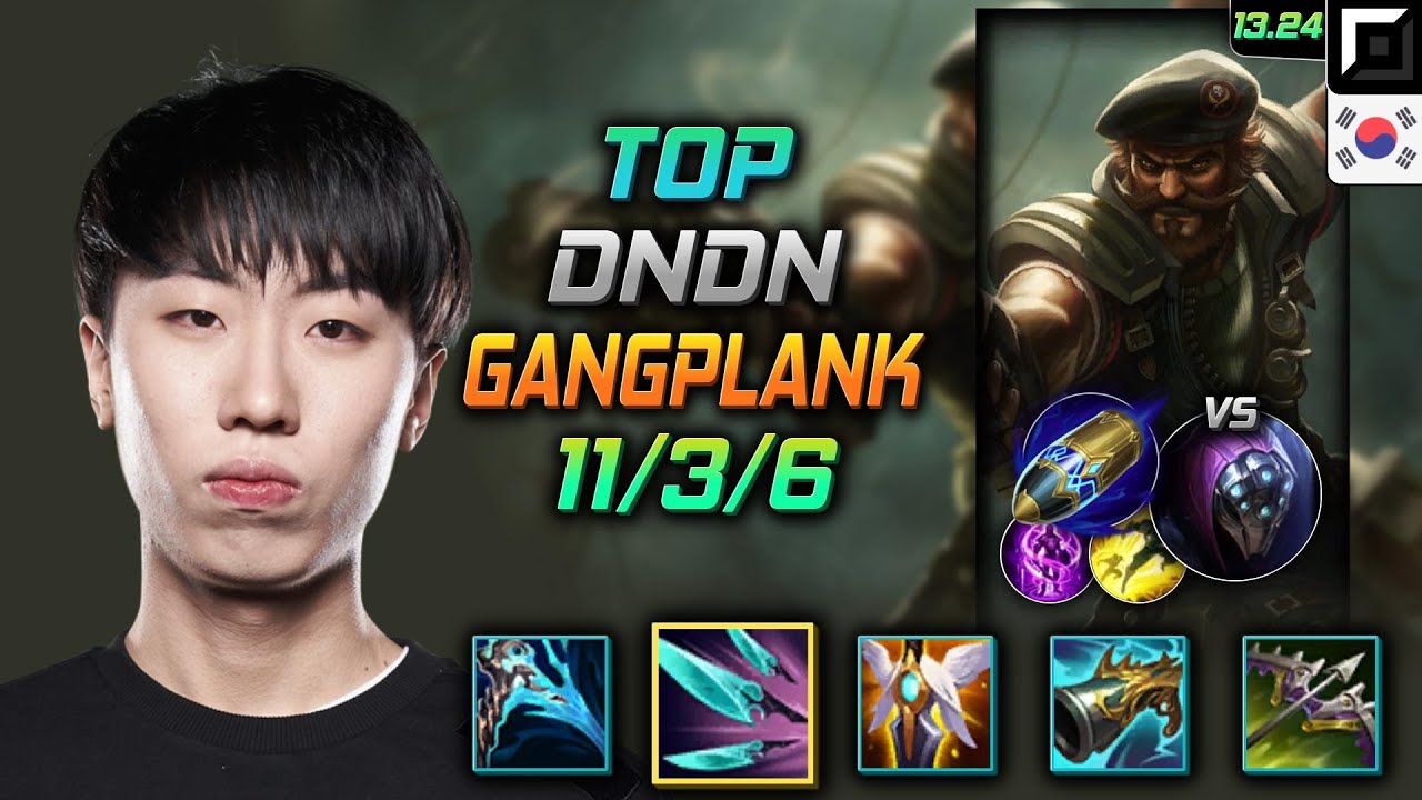 Gangplank Top Build Dndn Navori Quickblades First Strike Lol Kr