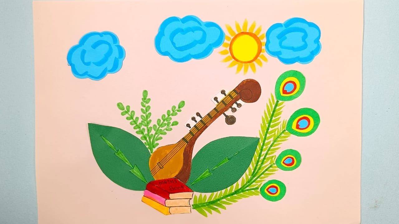 Basant Panchami Craft | Basant Panchmi Project | Vasant Panchmi ...