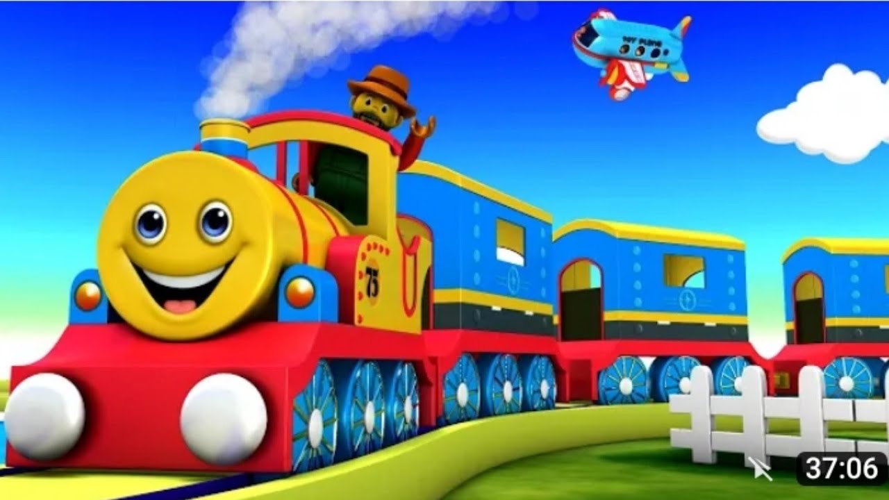 Train for kids-kids Railway-Toy videos chu Chu Train Cartoon||Birosh ...