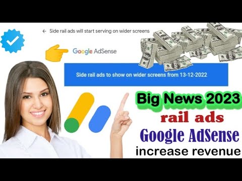 side rail ads google adsense| increase revenue 2023|big news Google ...