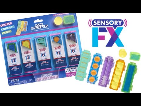 Sensory FX Exclusive 5 Pack ASMR Bars - YouTube