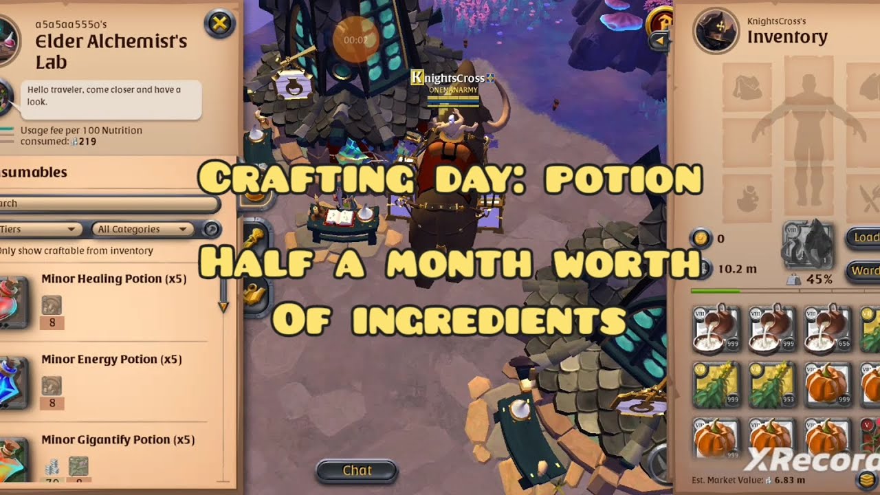 Crafting Day E03: Potion - #Poison and #Invis Potions | Albion Online ...