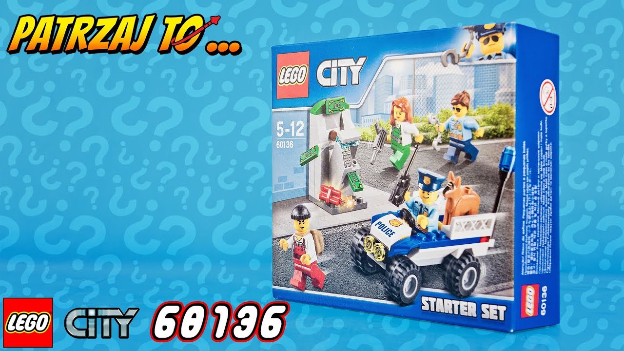 Lego City 60136. Police Starter Set - Policja zestaw startowy. Recenzja ...
