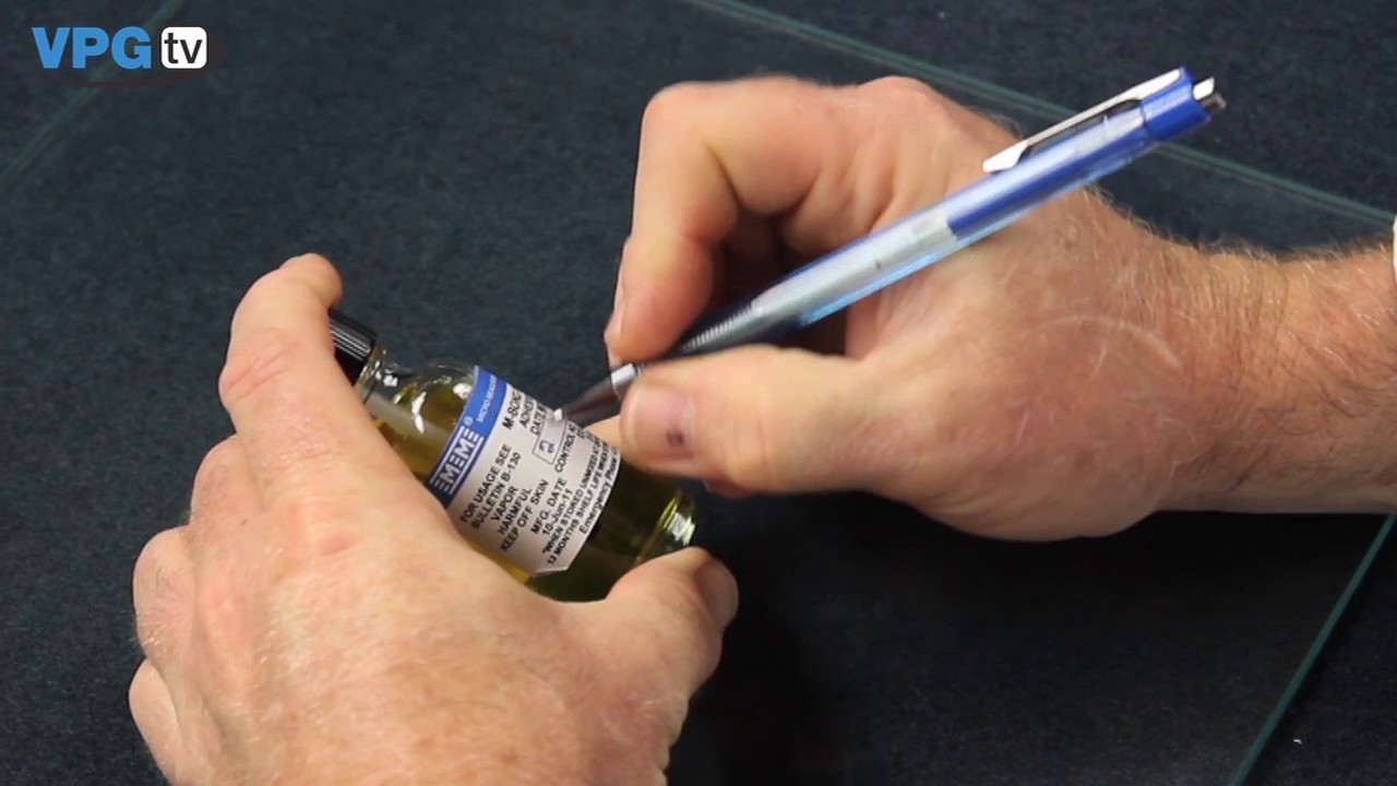 Tutorial: WK- Series Strain Gage Installation Using M-Bond 610 Adhesive ...