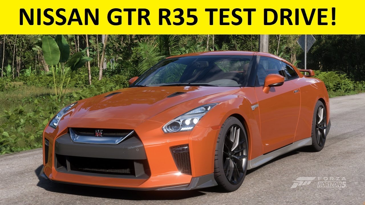 FORZA HORIZON 5 NISSAN GTR R35 Gameplay Test Drive POV! - YouTube
