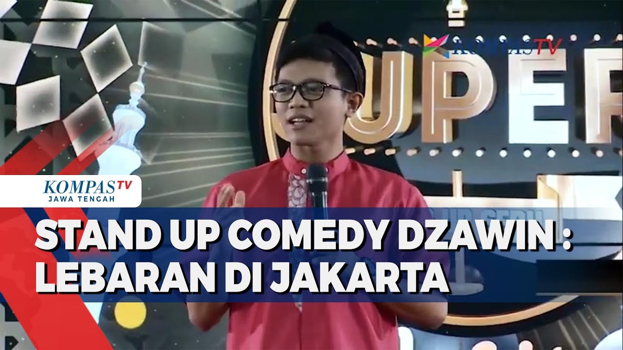 Stand Up Comedy Dzawin : Lebaran di Jakarta - YouTube