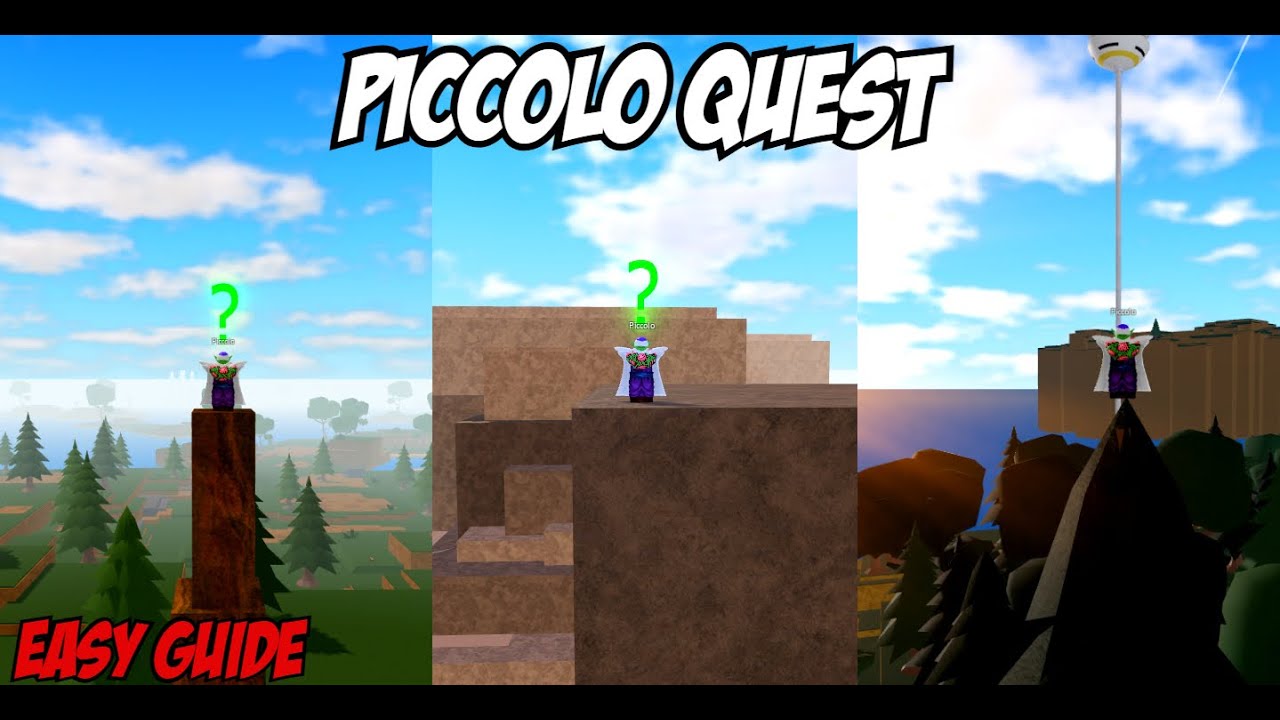 How to do All Piccolo Quest in Final Stand Remastered (Roblox) - YouTube