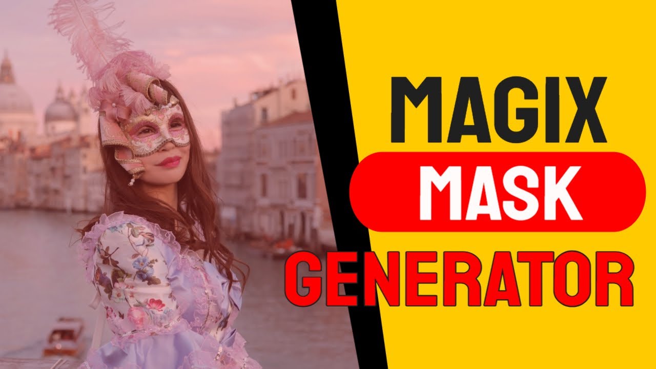 Mask Generator - MAGIX Video Pro X e Deluxe - YouTube